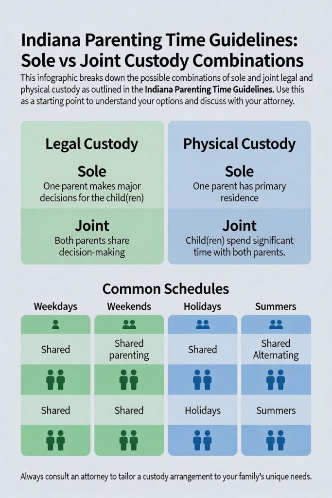 Indiana child custody laws — Complete 2026 Guide | Fritch Law