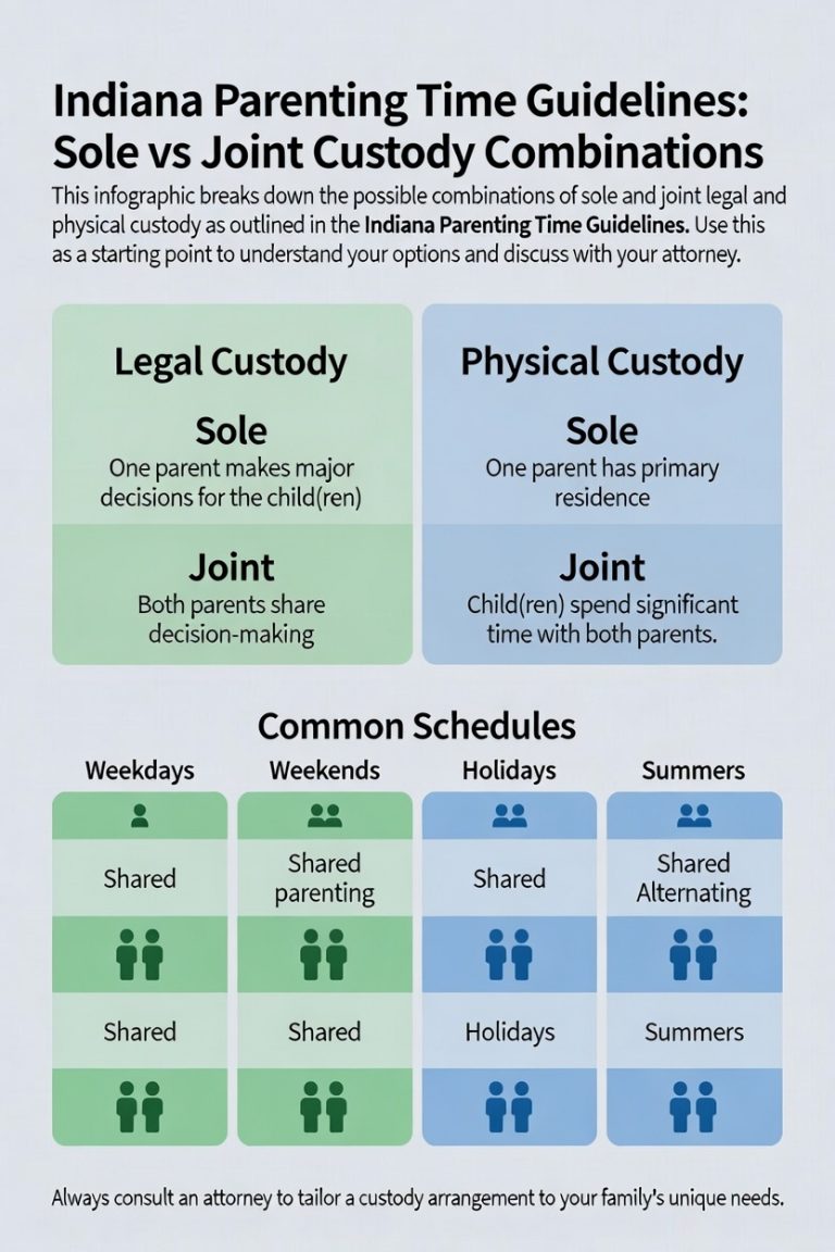 Indiana child custody laws — Complete 2026 Guide | Fritch Law