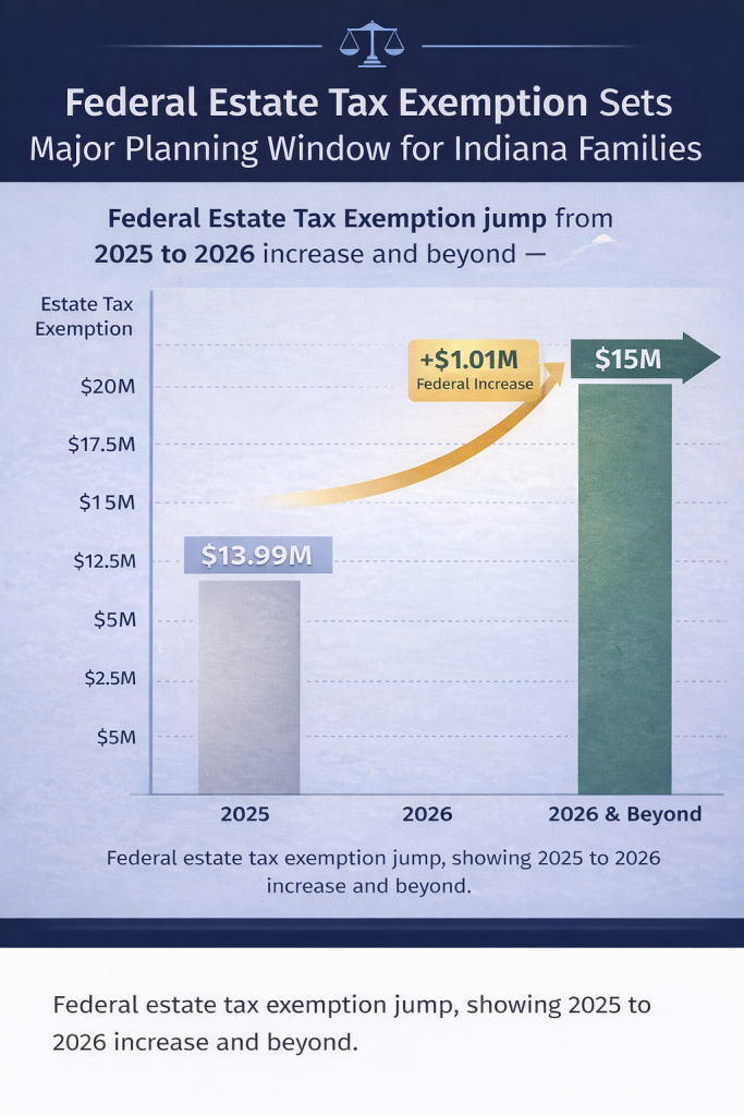 Indiana estate tax planning — Complete 2026 Guide | Fritch Law